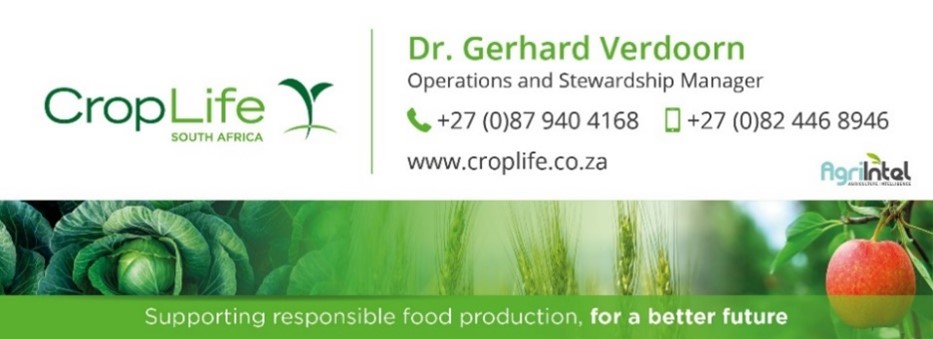 CropLife SA Article : CLSA Reminder to all pesticide producers to ...